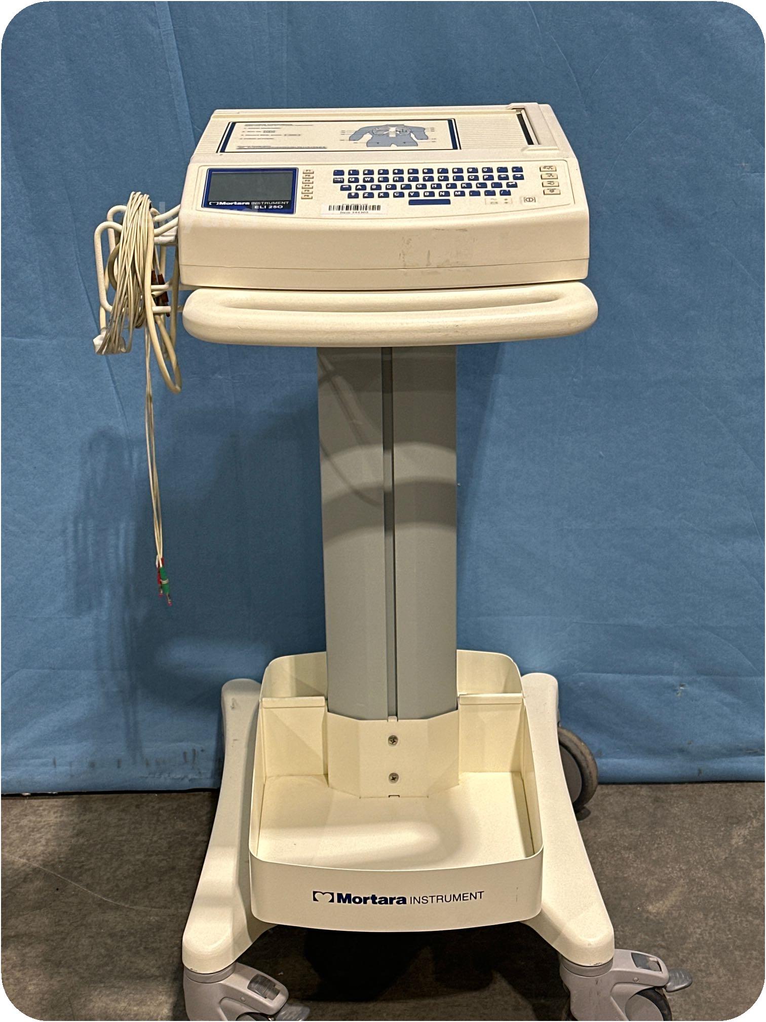 tekyard, LLC. - 344305-Mortara ELI 250 Electrocardiograph EKG ECG Machine