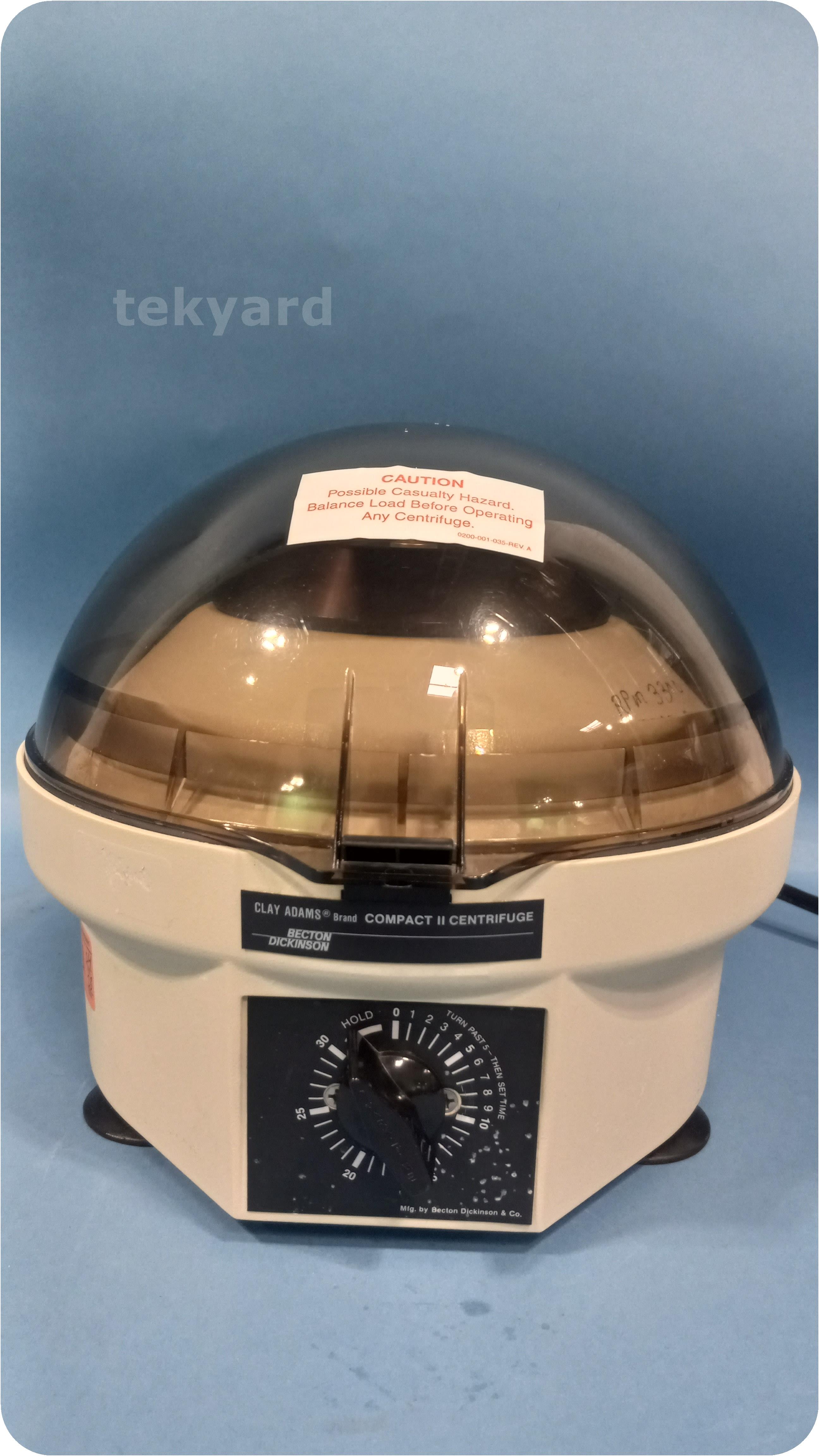 tekyard, LLC. - 348141-Clay Adams / Becton Dickinson Compact II 420225 ...