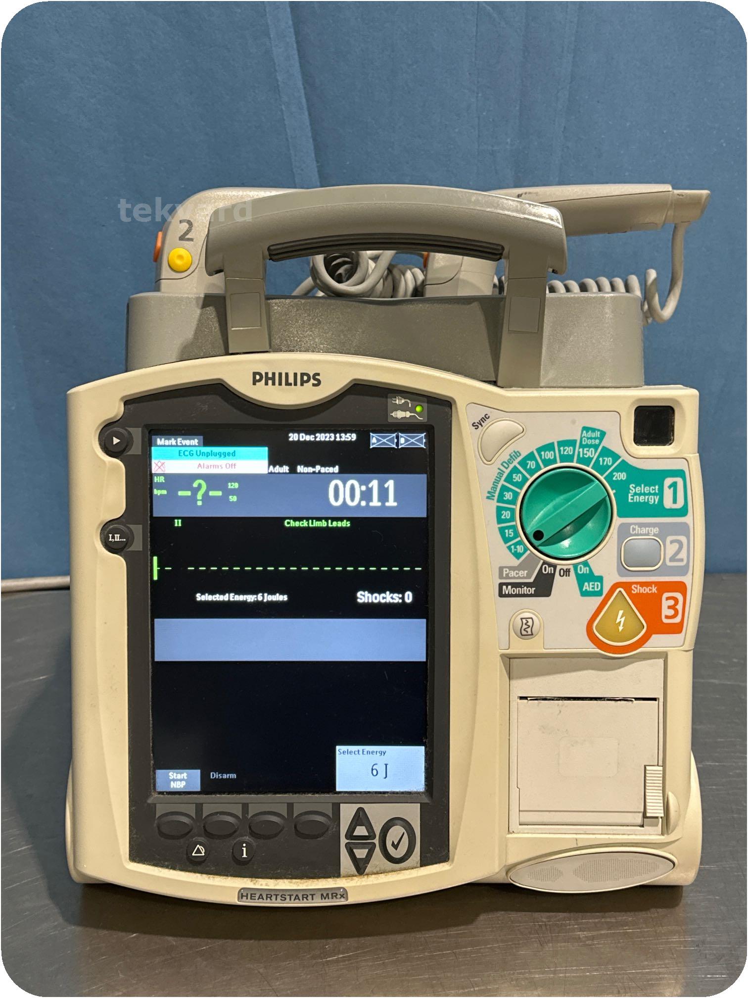 tekyard, LLC. - 345820-Philips M3535A HeartStart MRX Defibrillator Monitor
