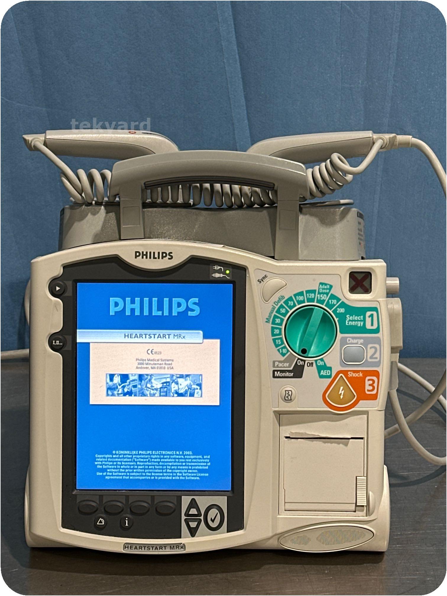 tekyard, LLC. - 345825-Philips M3535A HeartStart MRX Defibrillator Monitor