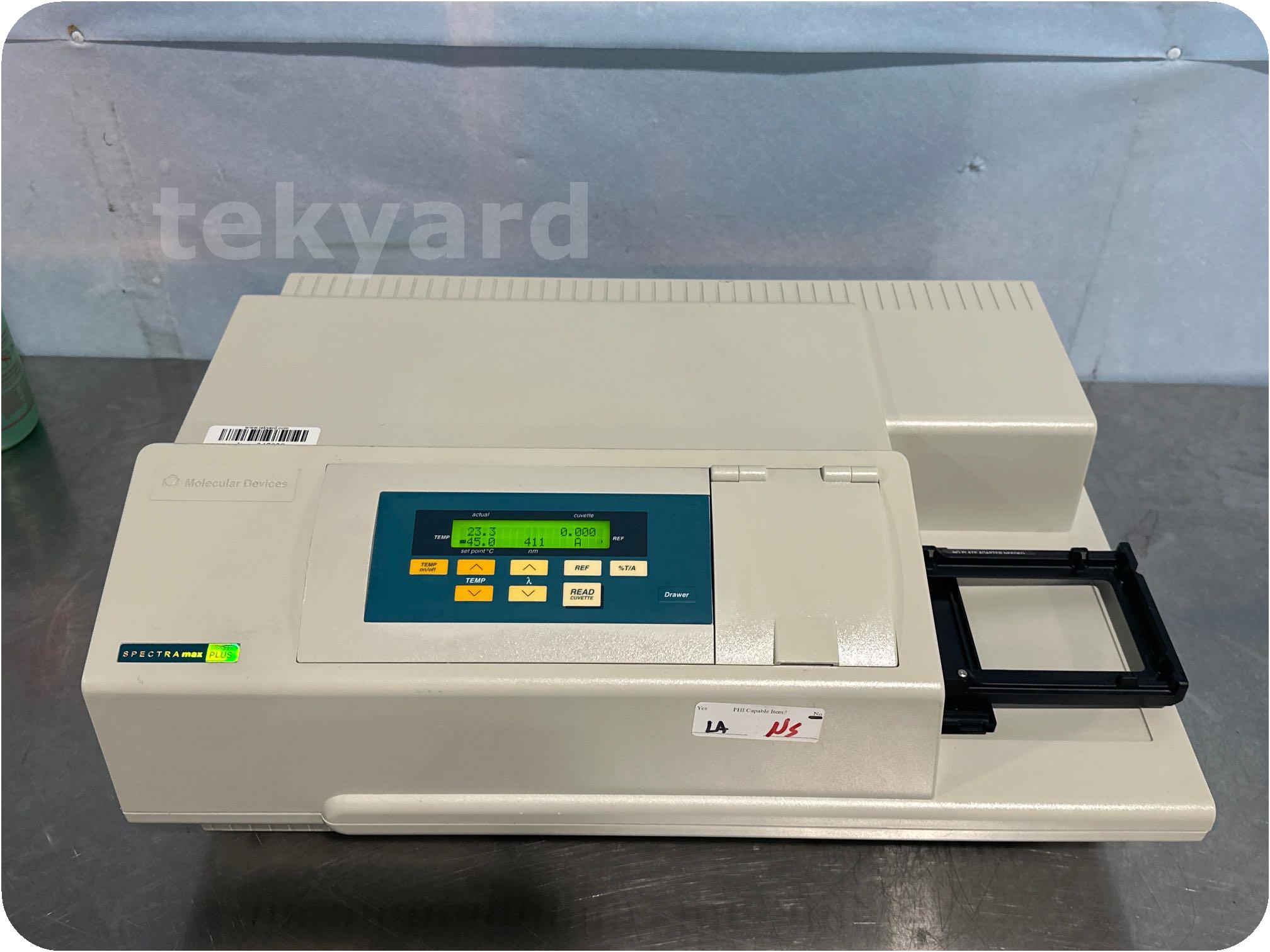 tekyard, LLC. - 347928-Molecular Devices Spectra Max Plus Microplate ... tekyard, LLC. - 347928-Molecular Devices Spectra Max Plus Microplate ...