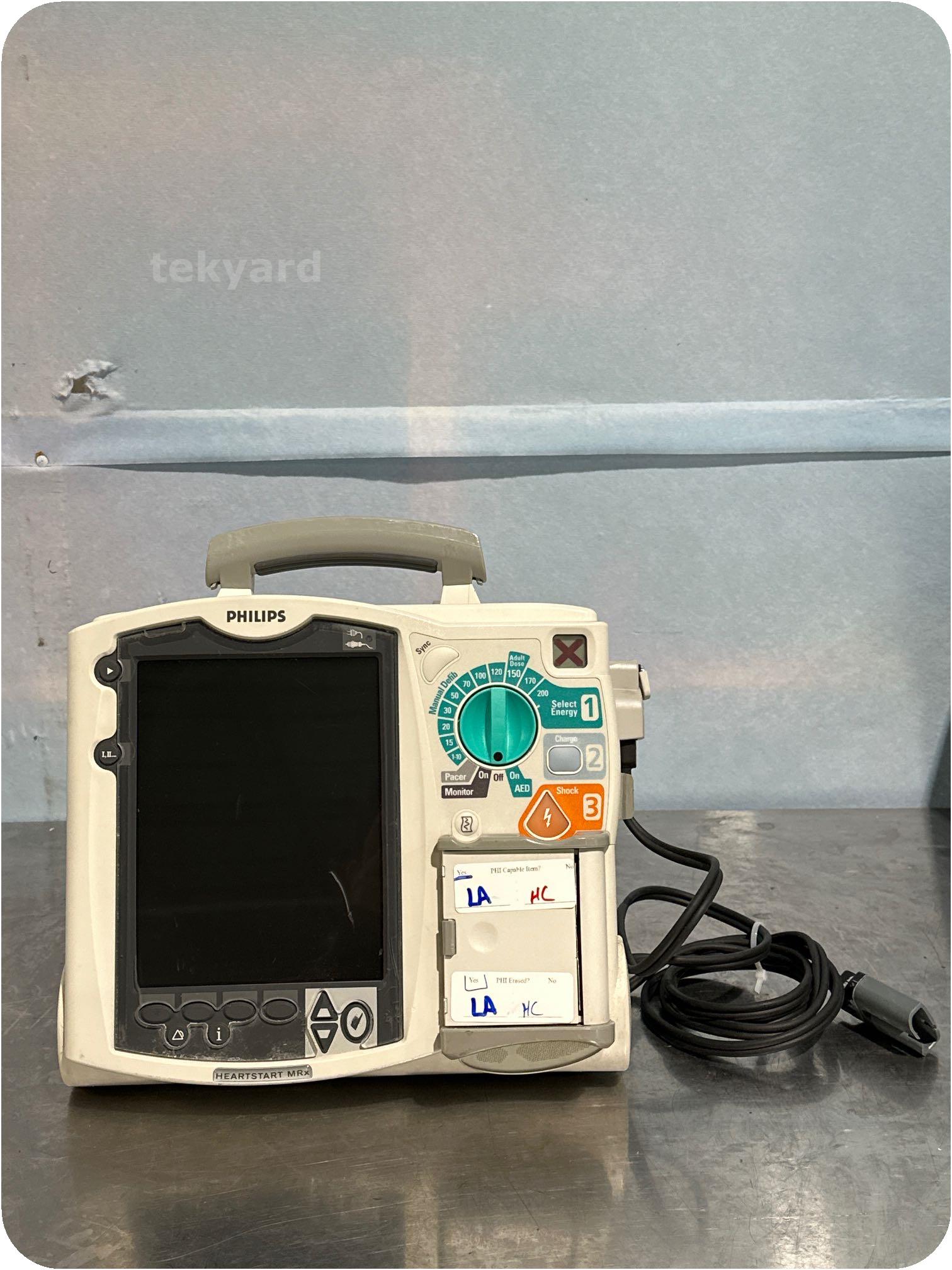 tekyard, LLC. - 349566-Philips M3536A HeartStart MRX Defibrillator Monitor