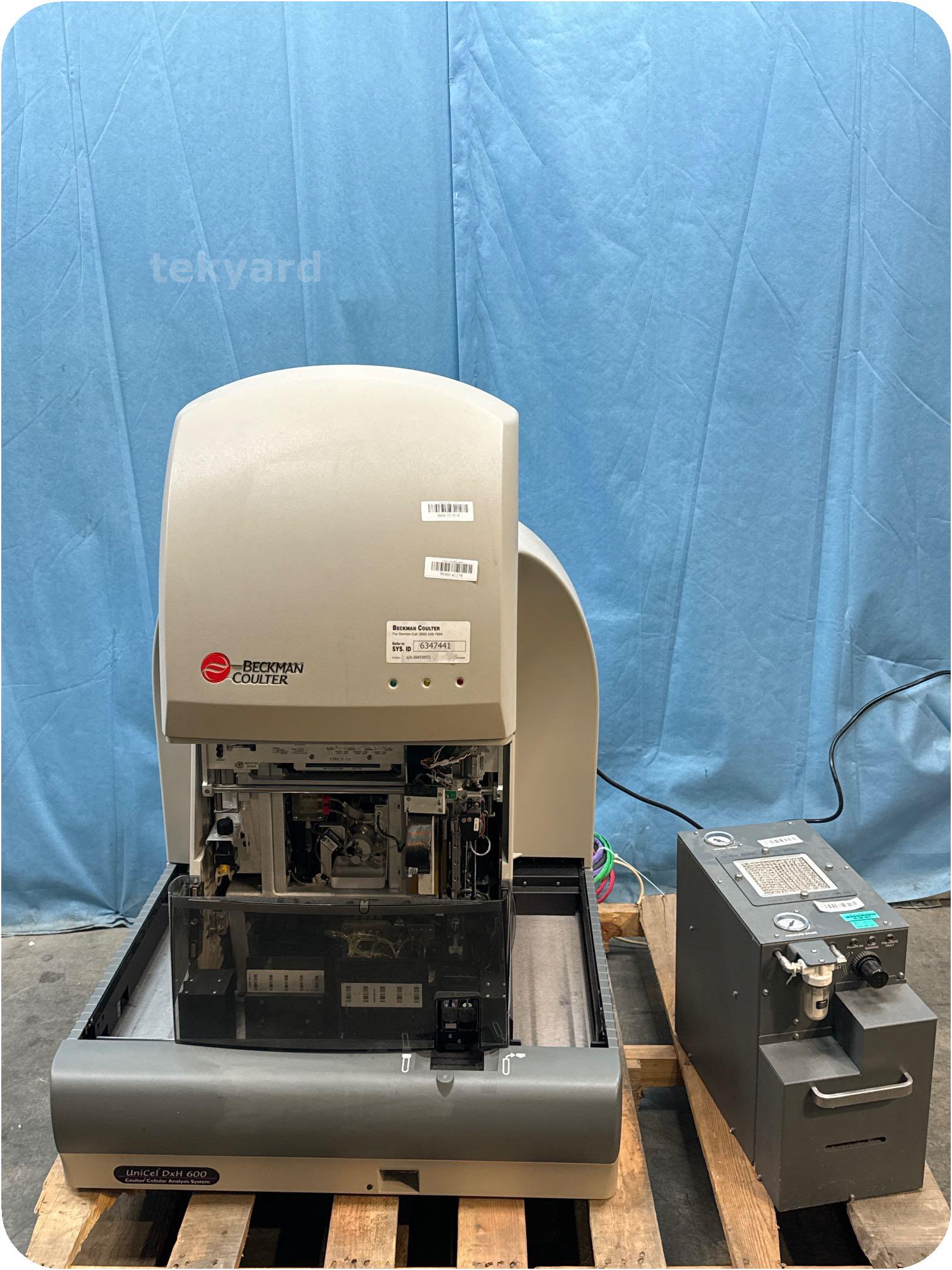 tekyard, LLC. - 351814-Beckman Coulter UniCel DxH 600 Coulter Cellular ...