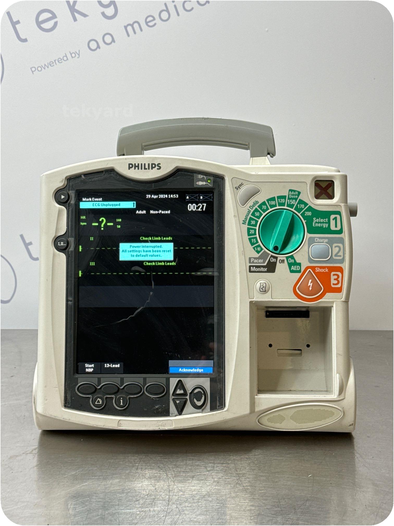 tekyard, LLC. - 355238-Philips M3536A HeartStart MRX Defibrillator Monitor