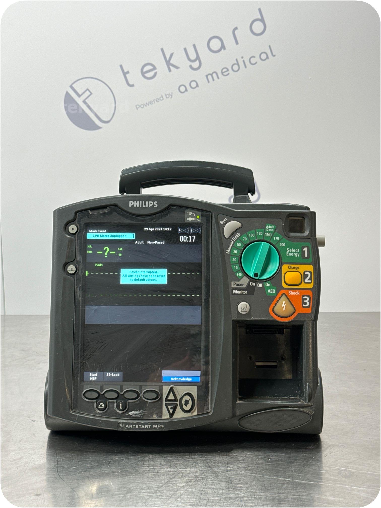 tekyard, LLC. - 357064-Philips M3536A HeartStart MRX Defibrillator Monitor